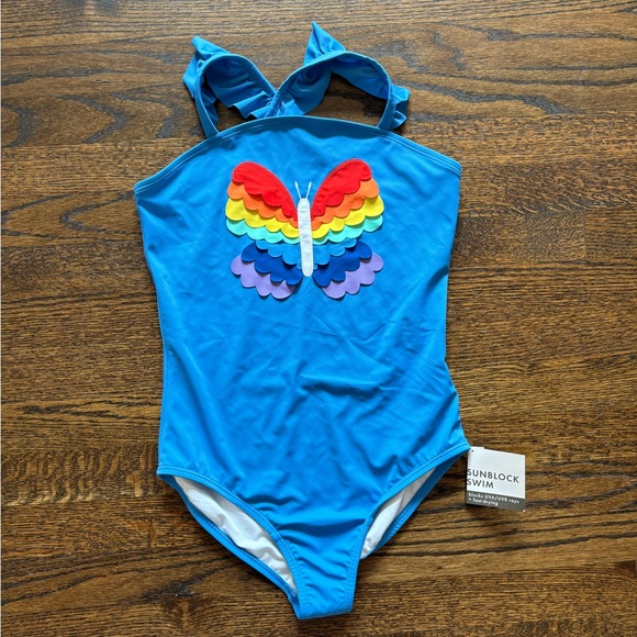Hanna Andersson | Swim | Nwt Hanna Anderson One Piece Rainbow Butterfly ...